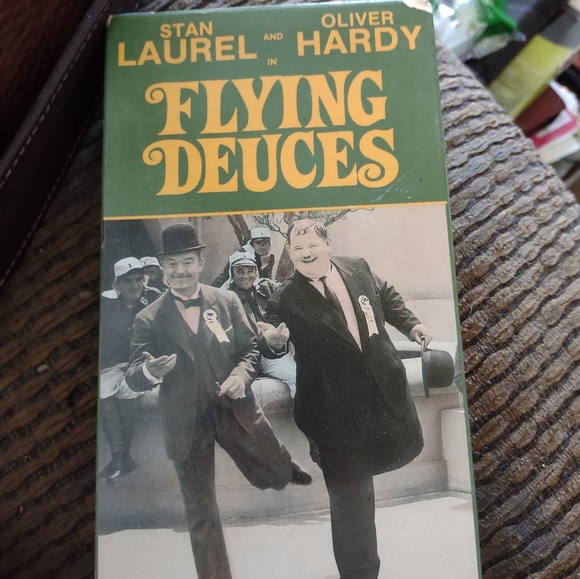 Media | Flying Deuces Vhs | Poshmark